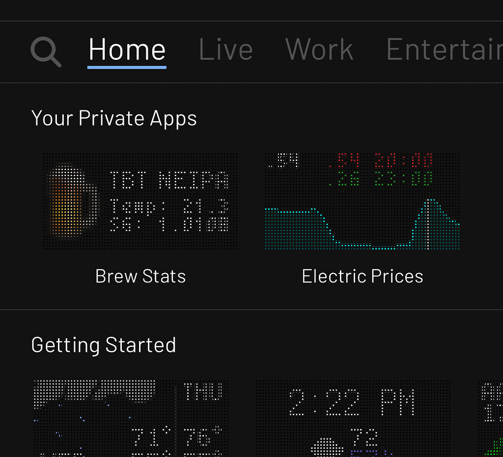 Introducing: Private App Hosting - Tidbyt Announcements - Tidbyt