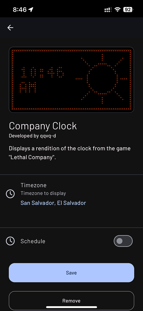 The time on the new clock apps are two hours wrong - Support - Tidbyt