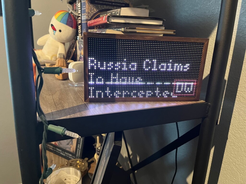Row of pixels went dead on screen - Support - Tidbyt